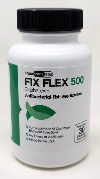 Fix Flex 500 500Mg (Cephalexin) 30 Count – eFishMox