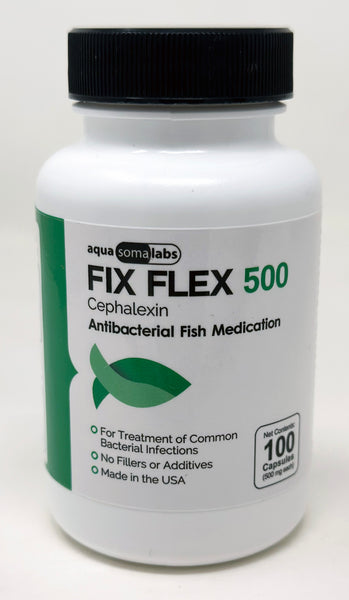 Fix Flex 500 500Mg (Cephalexin) 100 Count – eFishMox